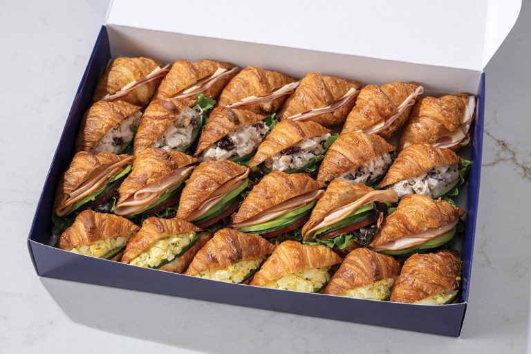 Mini Croissant Lunch Sandwiches | Catering | Paris Baguette