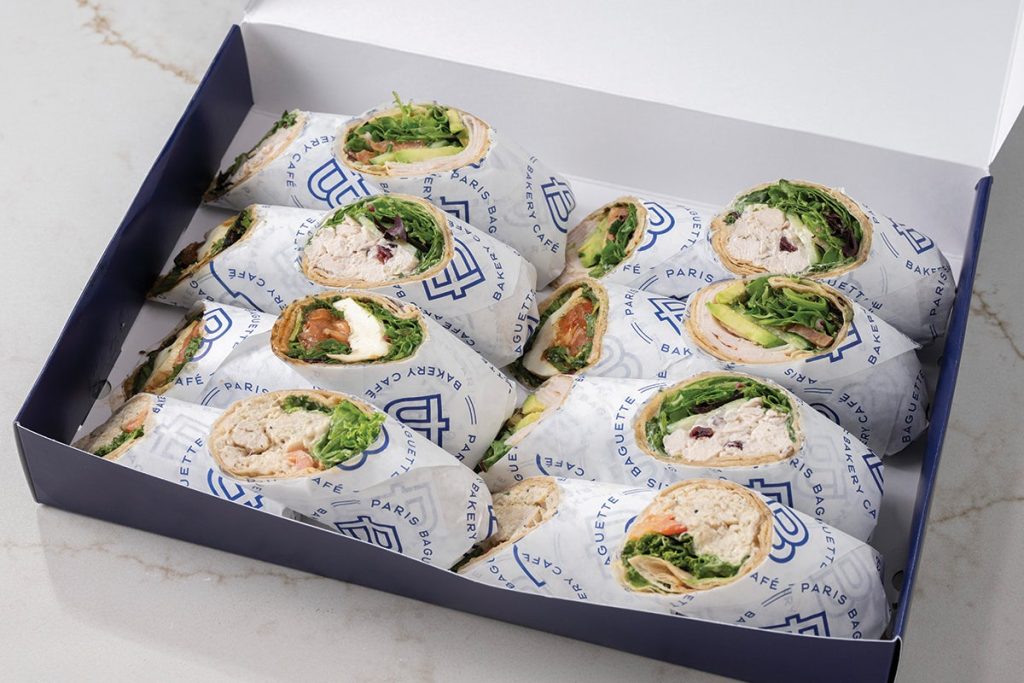 Assorted Wraps | Catering | Paris Baguette